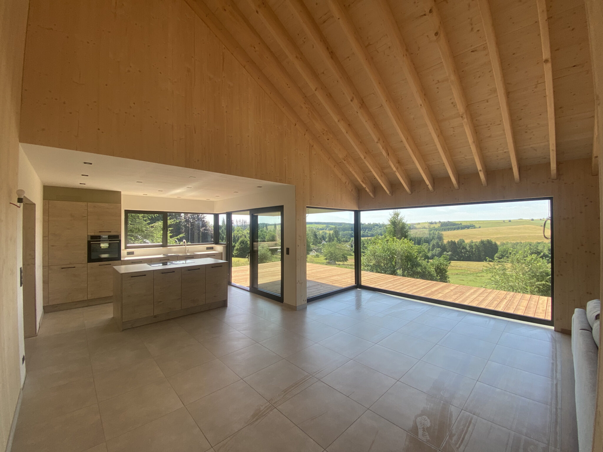 Maison ossature Bois - Fabrication et construction (Belgique)
